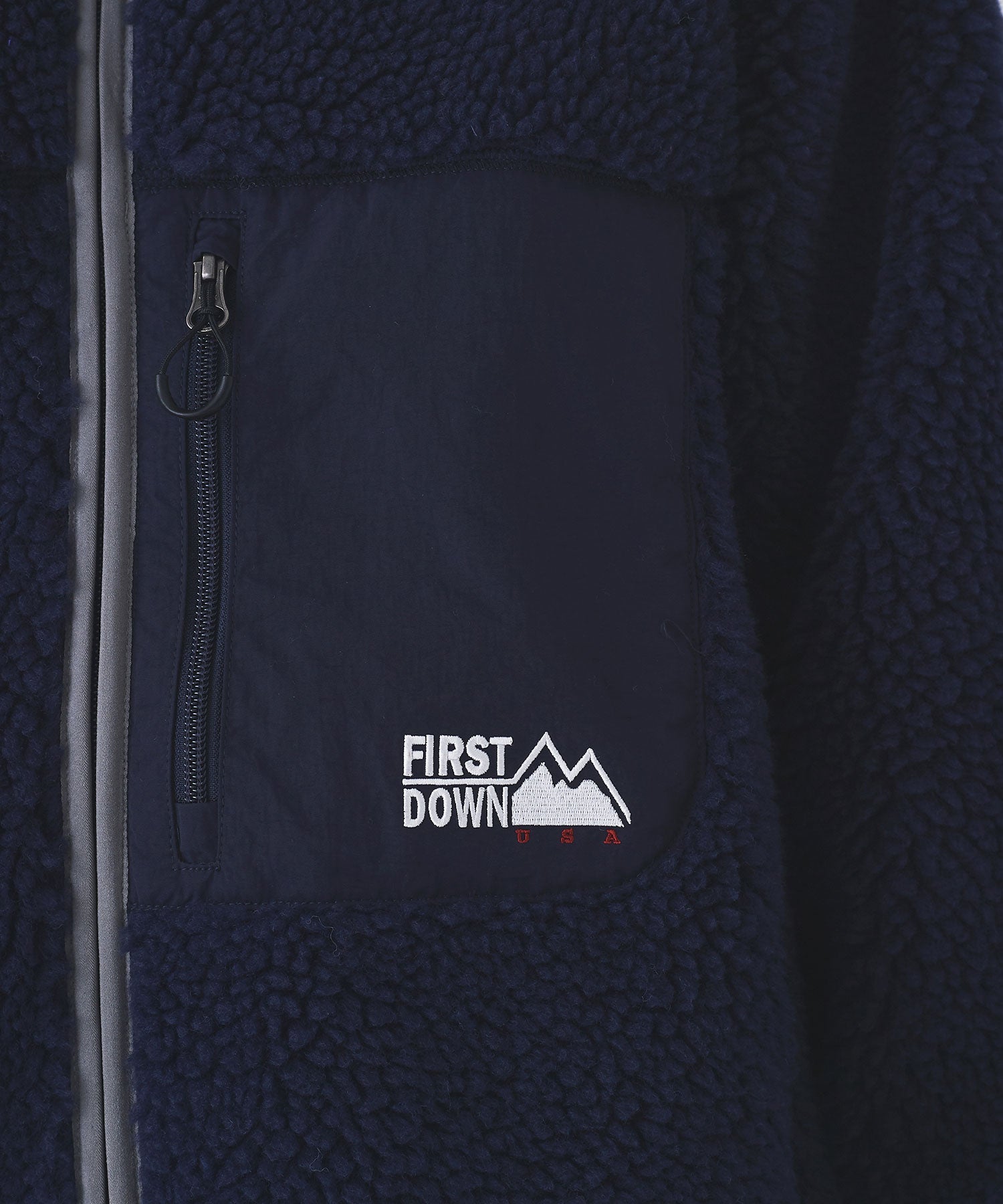 FIRST DOWN USA （ファーストダウン）公式オンライン通販サイト - ボア フリースジャケット