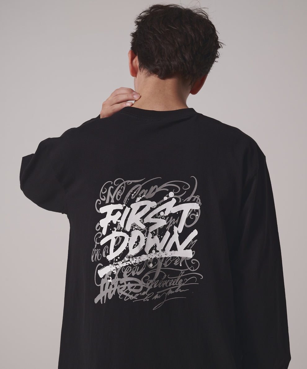 FIRST DOWN USA（ファーストダウン）公式オンライン通販サイト - バックプリント ロングスリーブTシャツ